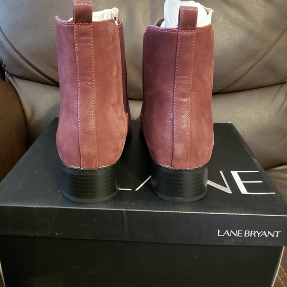 Lane Bryant | Shoes | Lane Bryant Cabernet Booties | Poshmark